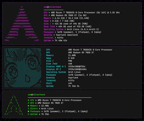crabfetch performant and customizable because i was fed up of all