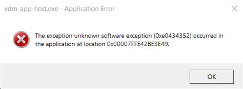 Extension Not Working 0xe0434352 · Issue 919 · Subhra74xdm · Github