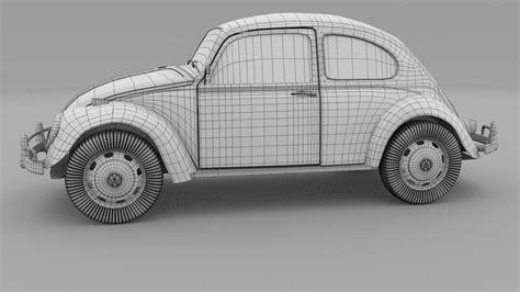 Vw Beetle 3d Model 50 Unknown Dae Obj Free3d