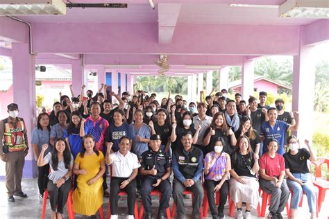 สำนักวิชานิติศาสตร์ มหาวิทยาลัยวลัยลักษณ์ จัดโครงการค่ายอาสาตราชู ครั้งที่ 2 ณ โรงเรียนบ้านศาลา