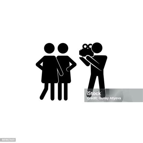 모델 아이콘으로 카메라 맨입니다 미디어 요소 아이콘입니다 프리미엄 품질 그래픽 디자인입니다 표지판 개요 기호 웹사이트 웹 디자인 모바일 애플 리 케이 션 정보 그래픽 컬렉션