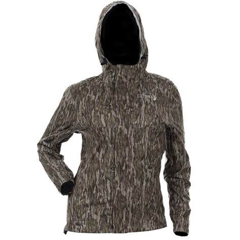 Dsg Outerwear Womens Mossy Oak Bottomland Nova Hunting Rain Jacket