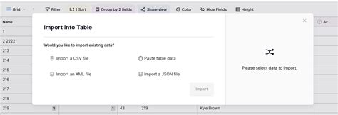 Foreign Keys Relationships Baserow