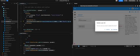 Meta Is Undefined In Params Of Delete Method Of Dataprovider When Using Deletebutton · Issue