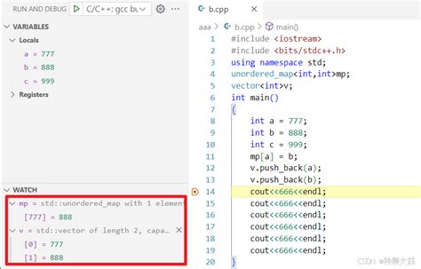 Vscode调试如何正确显示stl内容vscode调试c时无法显示vector的vector Csdn博客