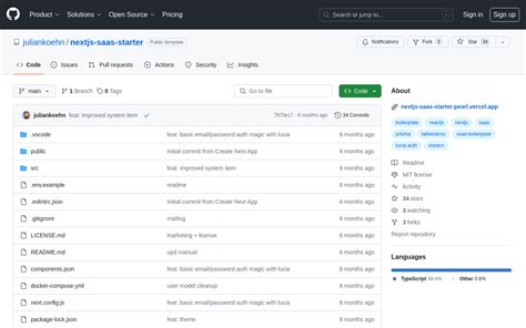 Nextjs Saas Starter