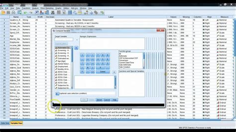 Reverse Coding In Spss Youtube