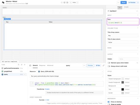 Retool Tutorial Integrating Your Data Into Missive