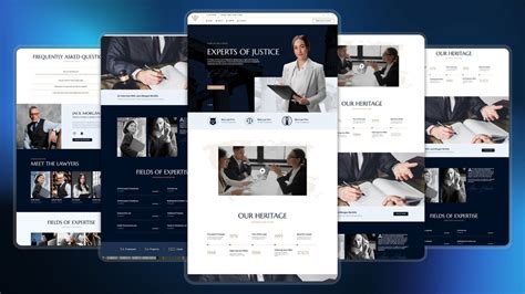 Lawyer And Law Firm Html Template With Vite And Tailwind Css