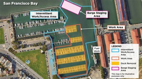 Where Are All The Docks In San Franciscos East Harbor Marina Kron4
