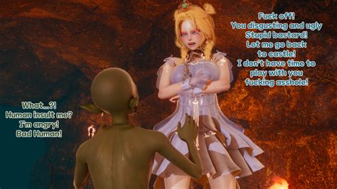 Rule 34 1girls 3d Big Breasts Breasts Busty Captured Chain Leash Curvaceous Curvy Curvy Body