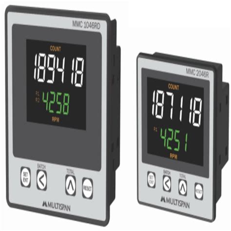 Multispan Counter Rpm Mmc 1046rd And 2046r At ₹ 1899 Digital Indicator In New Delhi Id
