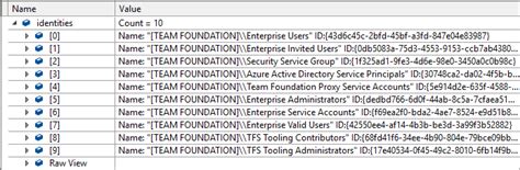 Identityclientlistgroupsasync Does Not Return Subject Descriptors · Issue 190 · Microsoft