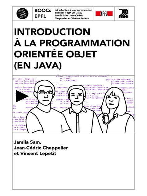 Introduction A La Programmation Orientee Objet En Java Ed1 V1 Pdf