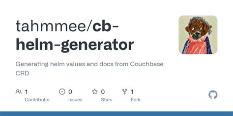 Github Tahmmeecb Helm Generator Generating Helm Values And Docs From Couchbase Crd