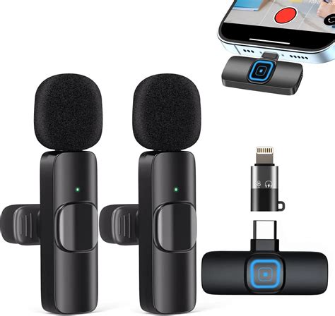 Wireless Tie Mic For Iphoneiosandroid Portable Tie Mic Plug And Play
