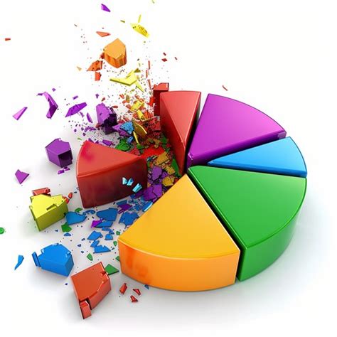 Free Exploding Pie Chart Image Download At Stockcake