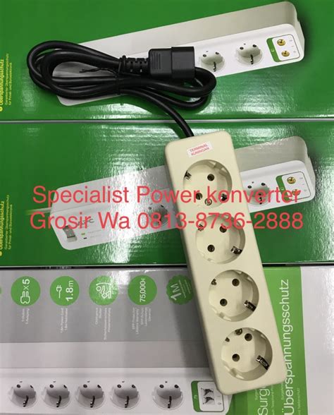 Jual Stop Kontak Converter Output Ups 4 Outlet Jakarta Barat Power Solution PWs Tokopedia