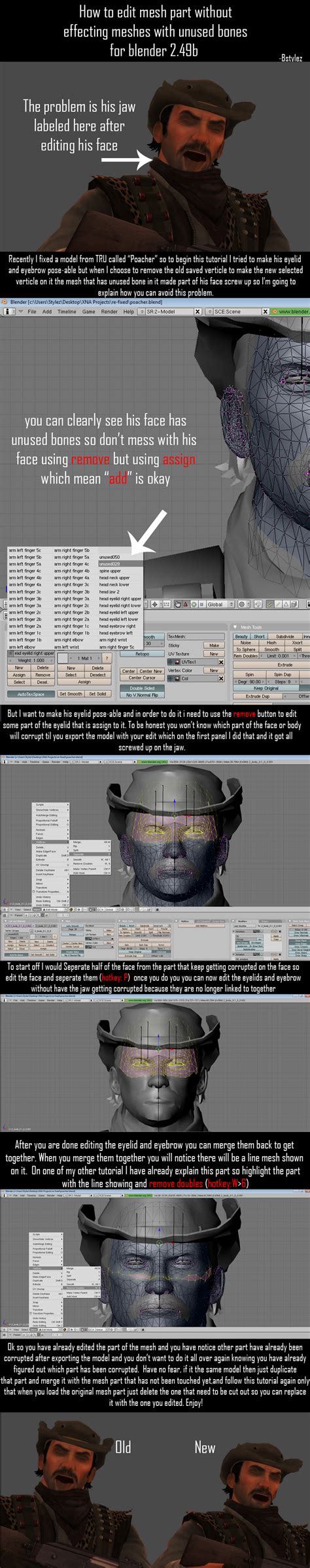 Xnalara And Xps Tutorials On Xnalara Customized Deviantart