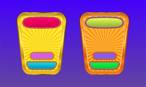 Game Ui Kit User Interface Icons Dashboard For App 15600521 Vector Art At Vecteezy