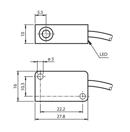 Inductive Limit Switch Box Aluminum Case Box With Pepperl Fuchs Sensor