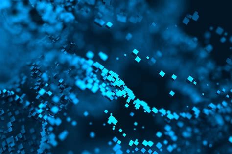 Premium Photo Abstract 3d Rendering Of Flying Particles