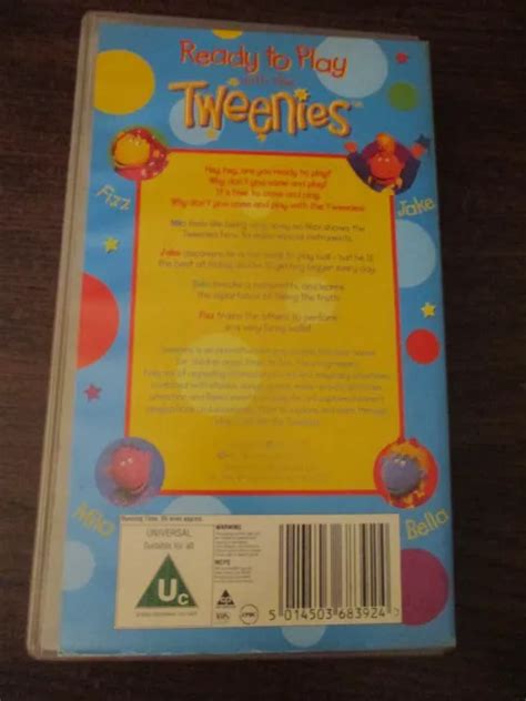 Tweenies Ready To Play Vhs Video Tape New £799 Picclick Uk