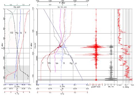 An Example Of The Msp Ctdo Ladcp Data Obtained At Station 119 See Text Download Scientific