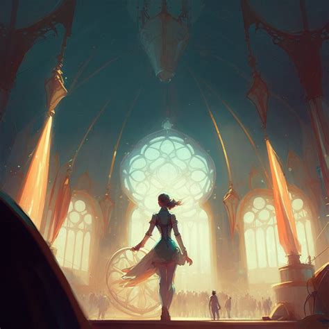 Artstation Showtime Spectacular A Vibrant Digital Painting Of Circus