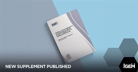 Igem Up 19 Edition 2 Supplement 1 Igem Institution Of Gas Engineers And Managers Posted On The