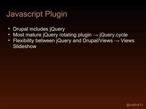 Rotating Banners In Drupal Ppt Web Development Internet