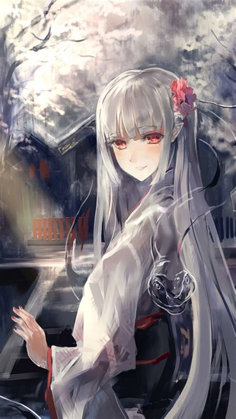 Аниме девушка с пепельными волосами Zefirka Club фото и картинки