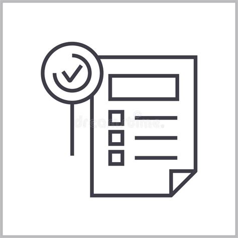 Features Sheet Linear Icon Sign Symbol Vector On Isolated Background Stock Vector