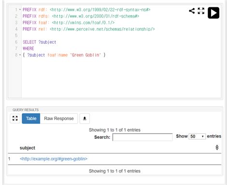 Daddy Makers BIM기반 지식 서비스 구현을 위한 시멘틱 정보 질의 방법