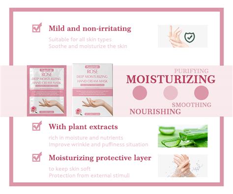 Rose Deep Moisturizing Hand Mask Xujohn