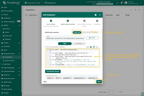 How To Connect Container Tracker To Thingsboard Thingsboard