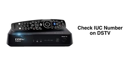 How To Check IUC Number On DStv