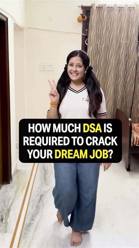 Palak Awasthi Tech Career Lifestyle Wondering How Much Dsa You Need To Crack Faang