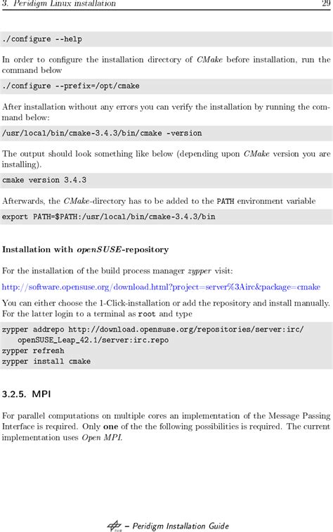 cmake install mpi kasapthunder