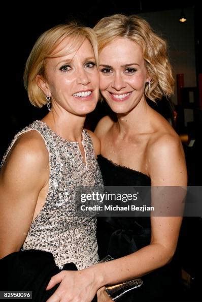 Actresses Felicity Huffman And Sarah Paulson Attends The Presenters