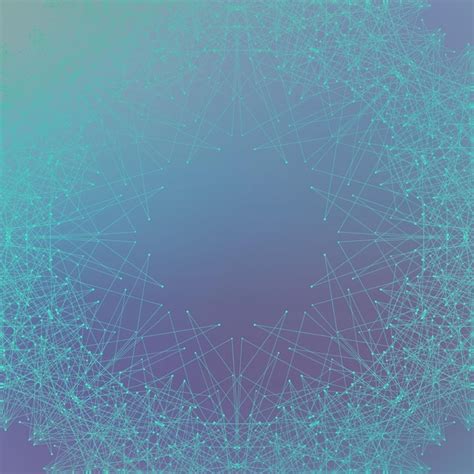 Premium Vector Graphic Background Molecule And Communication Connected Lines With Dots Vector