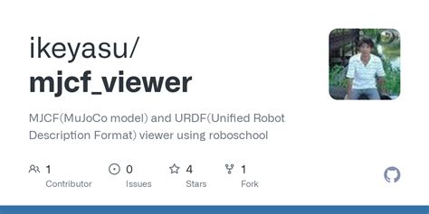Github Ikeyasu Mjcf Viewer Mjcf Mujoco Model And Urdf Unified Robot