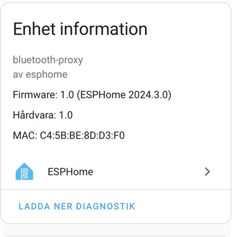 My Bluetooth Proxy Is Not Updating Esphome Home Assistant Community