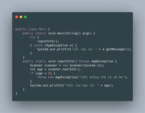Java Core B7 Exception Trong Java Quochungcyou