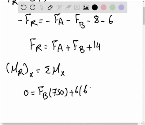 SOLVED Determine the magnitudes of 𝐅A and 𝐅B so that the resultant force passes through point O
