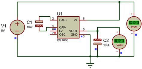 V And V Dual Power Supply Circuit