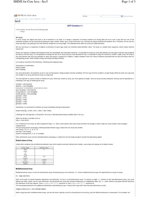 Arrays Download Free Pdf Array Data Structure Integer Computer Science