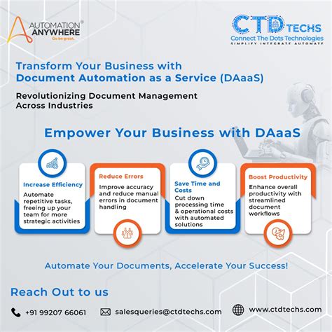 Ctd Techs Pvt Ltd On Linkedin Daaas Documentautomation