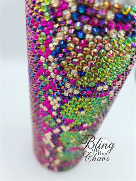 Python Pattern Jewel Colourway Bling On The Chaos