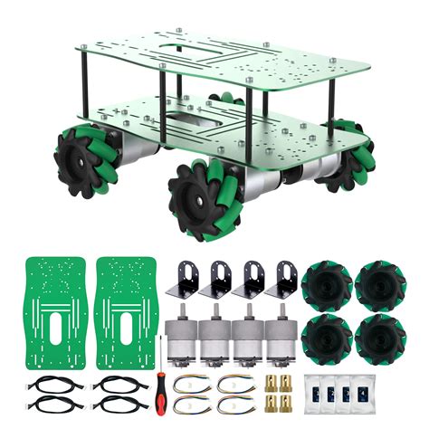 Buy Yahboomrobotic Car Chassis 65mm Mecanum Wheel Aluminum Alloy